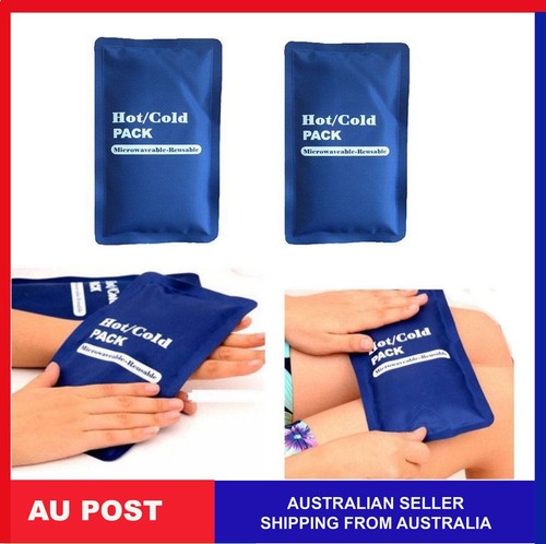 Hot and Cold Pack Reusable Microwaveable Heat Ice Gel Pack First Aid ...