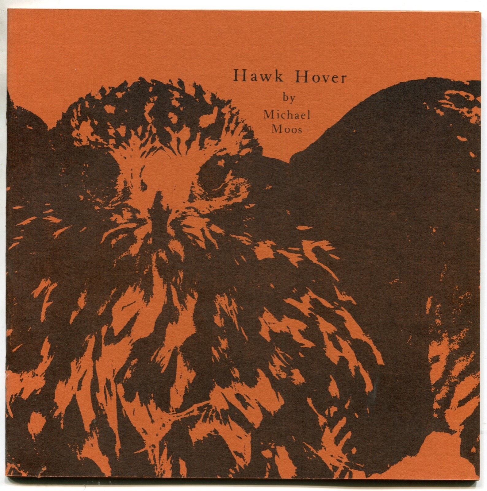 Michael Moos Hawk Hover ~ 1st ED, PB Chapbook ~ LIKE NEW | eBay