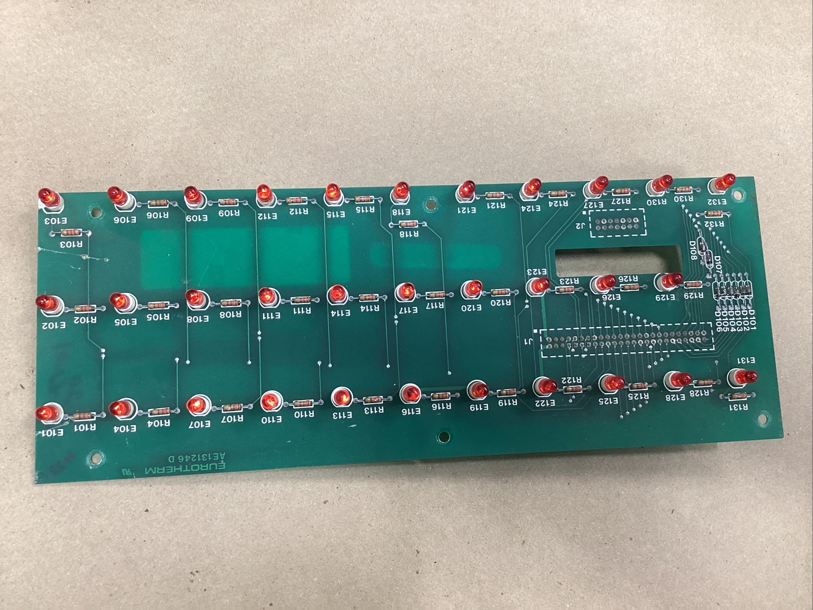 Eurotherm 1-525-0784 Keypad Circuit Board PCB #241Y1 | eBay