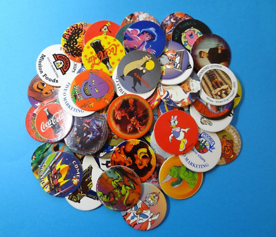 POGS * 100 Misc Variety * 5 Misc Slammers * Plastic and Metal * | eBay