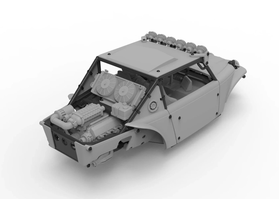 Vanquish H10 Optic Knights Customs Terra Bug Conversion Body Panel Set ...