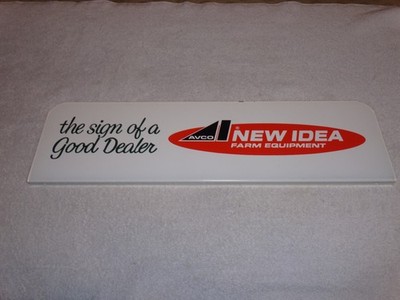 VINTAGE ANTIQUE ORIGINAL NEW IDEA FARM EQUIPMENT TRACTOR DEALER 21.5 ...