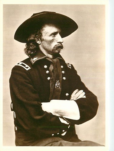 Postcard Lieutenant Colonel George Armstrong Custer Portrait | eBay
