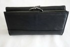 Ladies Leather Purse Wallet Black Extra Large Size | eBay UK