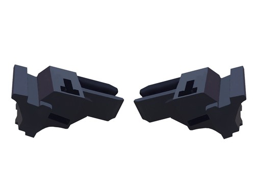 Pair Guide Right and Left for Hood Abarth 595 Cabrio Abarth 595C 595 C ...