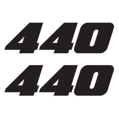 440 Engine Decal / Graphic Fits Mopar, Dodge, Plymouth, Chrysler ...