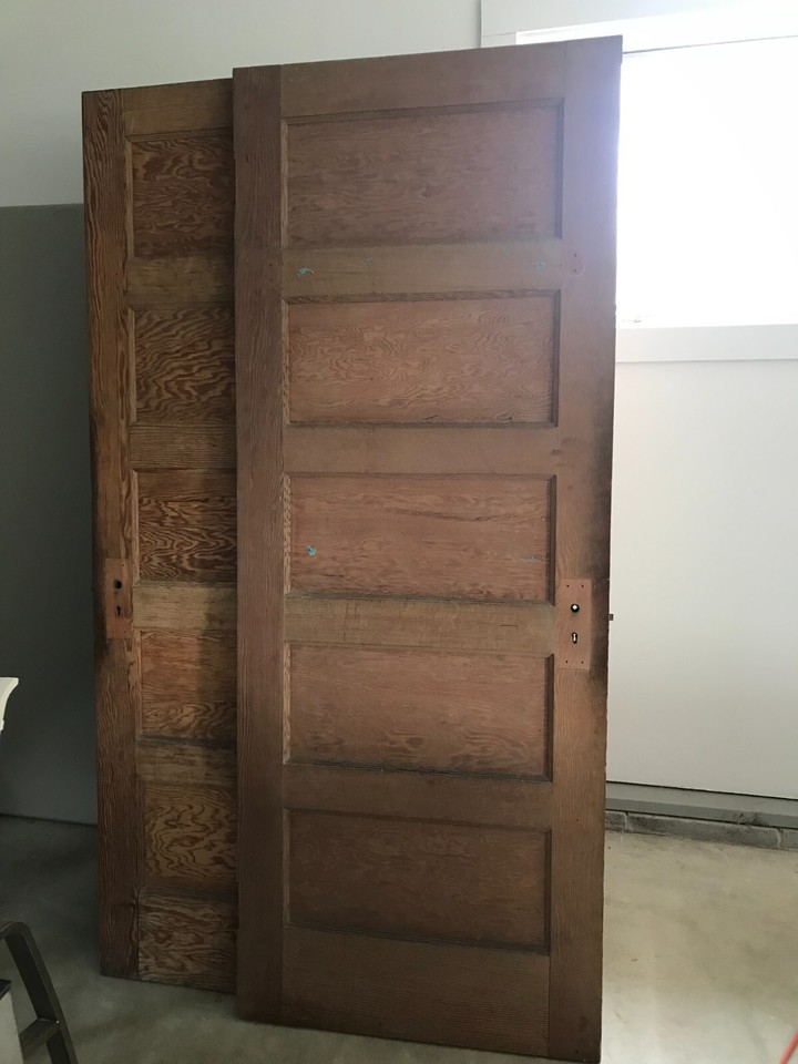 Antique solid wood doors | eBay