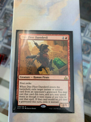 Dire Fleet Daredevil MTG Rivals Of Ixalan 099/196 Near Mint | eBay