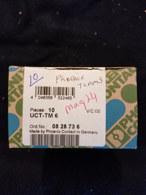 Phoenix Contact 0828736 Terminal Marker Uct-tm 6 Series for sale online ...