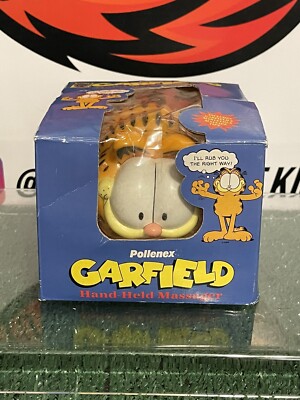 Vintage Pollenex Garfield Hand Held Massager Personal Tip Guide Stress ...
