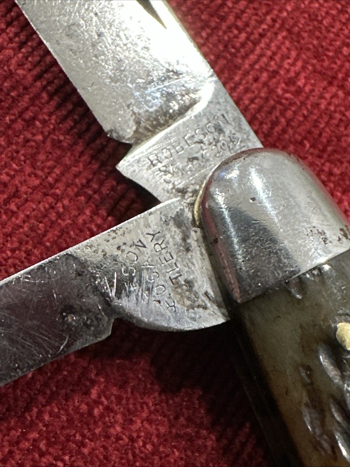Vintage Robeson Knife 626513 Shuredge Swell End 2 Blade Jack Knife Rare ...