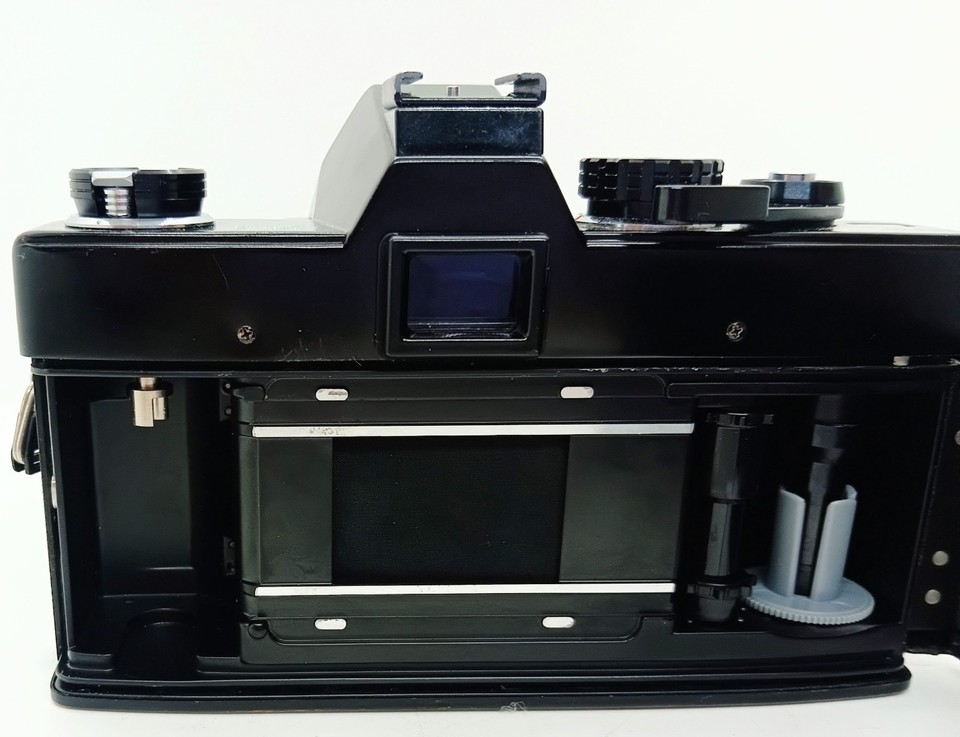 [Exc+5] Minolta SRT 101 SLR Film Camera Black / MC ROKKOR PF 50mm f/1.7 ...