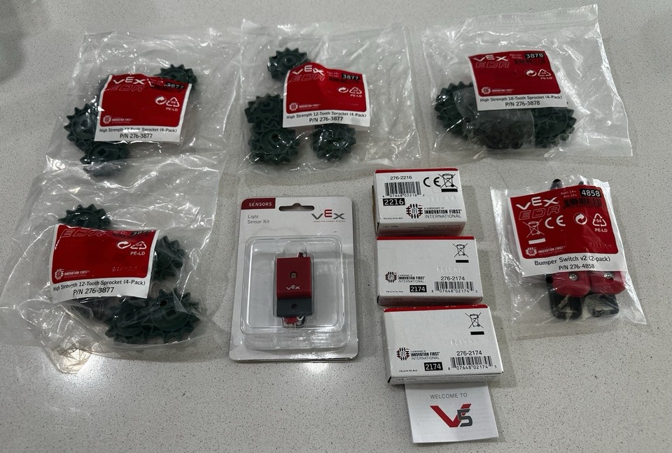 VEX Robotics Parts, See Description For Part Numbers. | eBay
