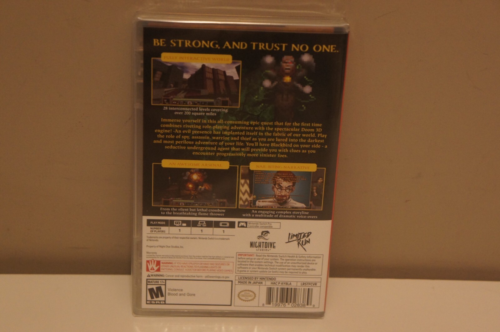 Strife: Veteran Edition - Nintendo Switch Limited Run Games - Sealed ...