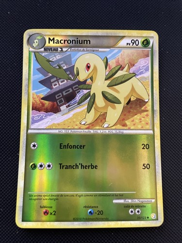 MACRONIUM REVERSE - POKEMON 35/123 HEARTGOLD SOULSILVER EXCELLENT ETAT FR | eBay