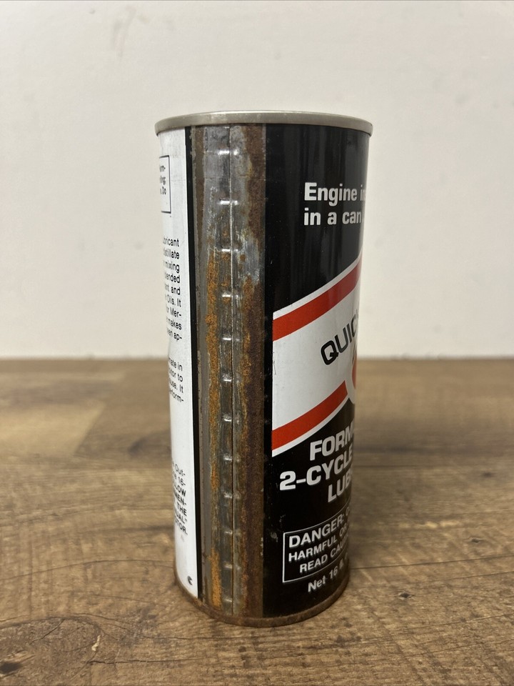 Vintage Mercury Outboard Motor Quicksilver Formula 50 2 cycle Oil Can ...