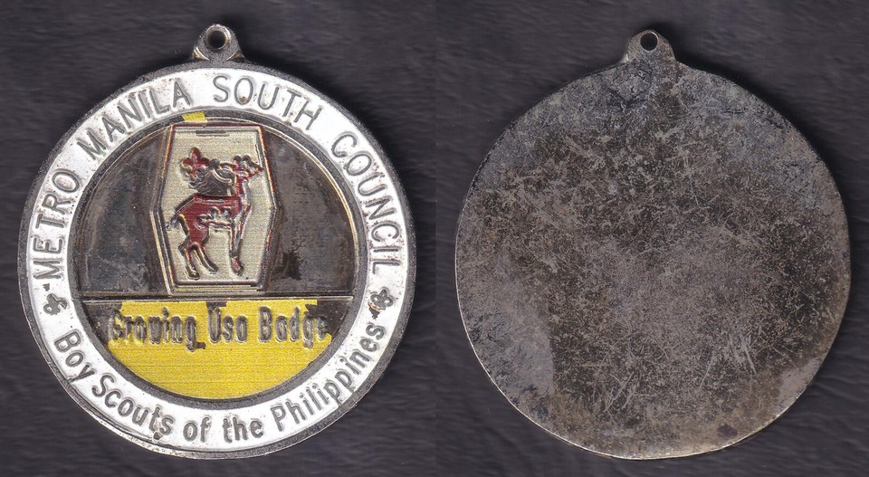 Metro Manila South Council / Growing USA (Deer) Badge / Philippine Boy ...