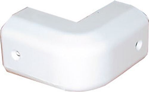 Boat Gunwale White Angled Corner Cap End Fender, ASA Plastic x 2 Pieces ...
