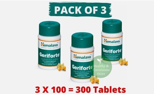 Himalaya HERBAL Geriforte Tab Manages Stress & Metabolism 3 Box... | eBay