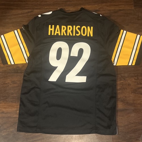 Nike Pittsburgh Steelers James Harrison #92 NFL Jersey Black Size S | eBay