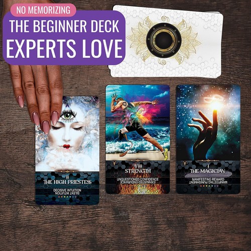 Tarot Skills Lightworker’s Deck Cards with Meanings on Them, Keywords ...