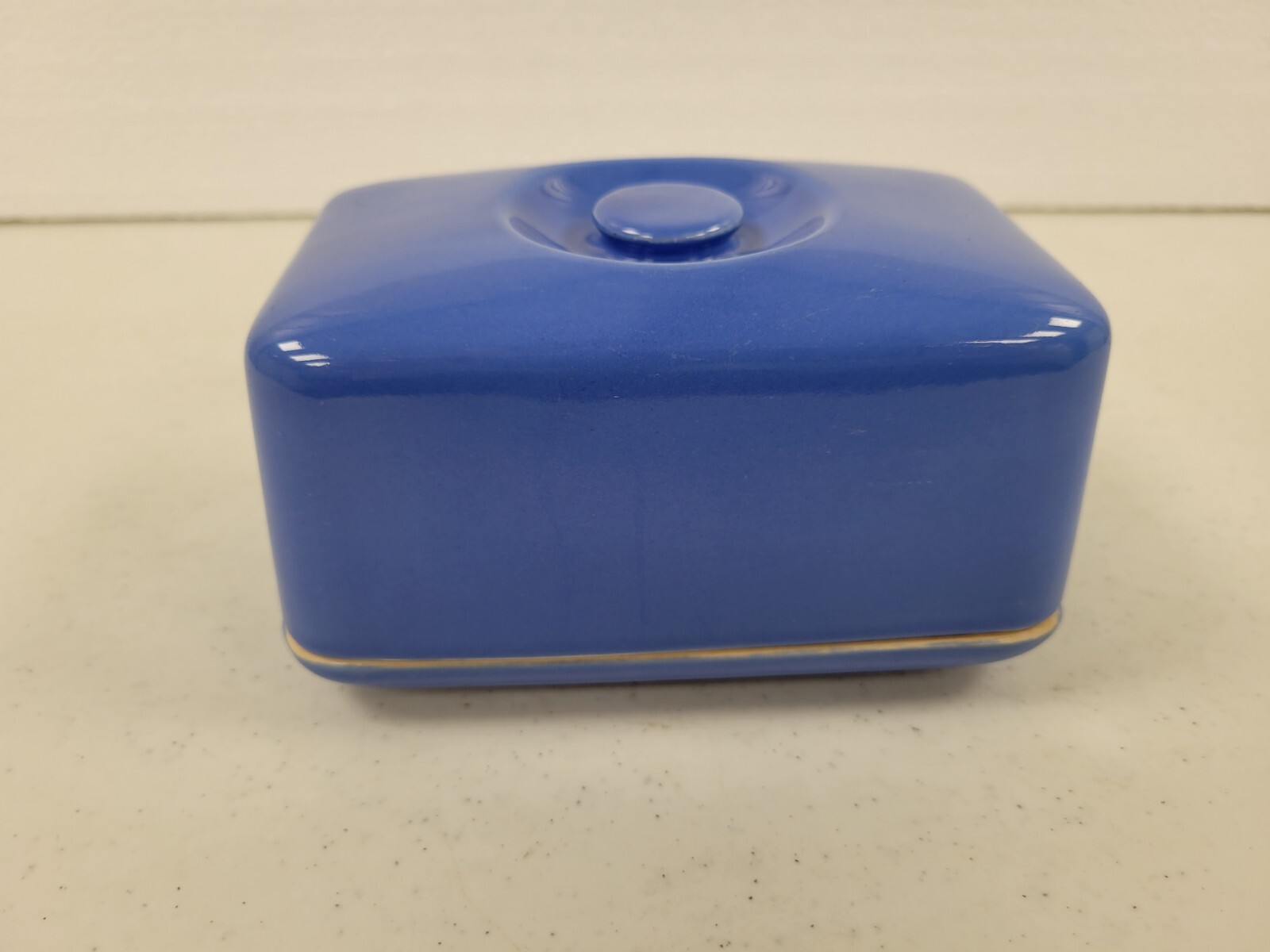 Vintage Oxford-Ware USA Refrigerator Dish Butter Dish Blue Two Piece | eBay