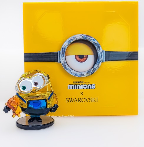 NEW 100% Genuine SWAROVSKI Crystal Minions Bob Figurine Decoration ...