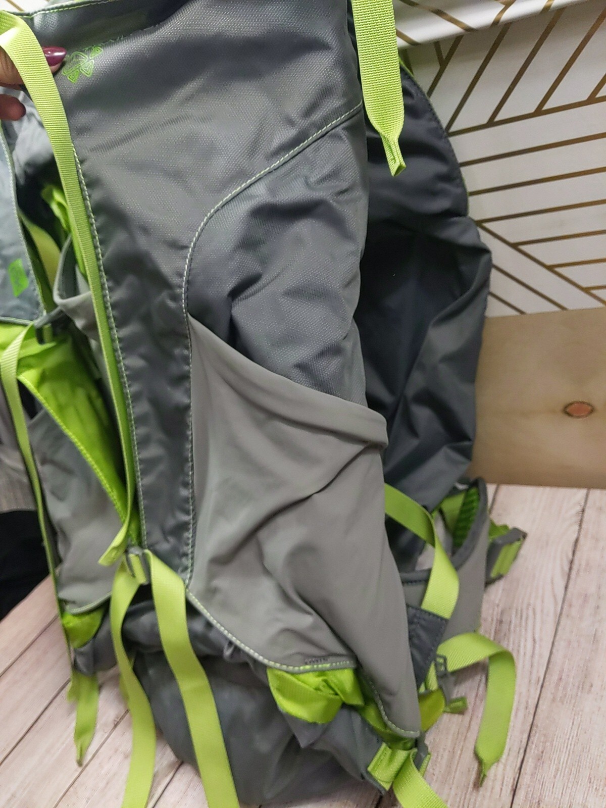 Kelty Trailogic PK50 Hiking Outdoors Trail Backpack Grey/ Green Great ...