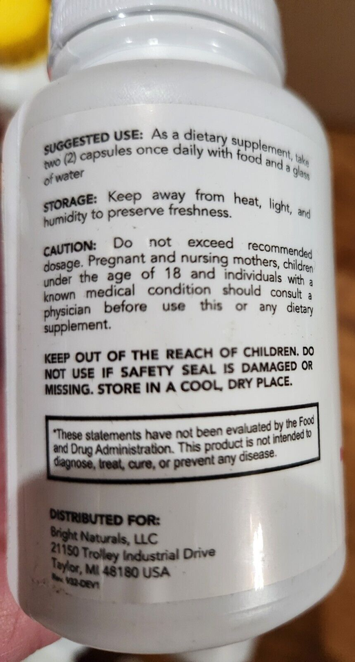 Bright Naturals Thyroid Renew - 60 Capsules , EXP : 05/ 2026 | eBay