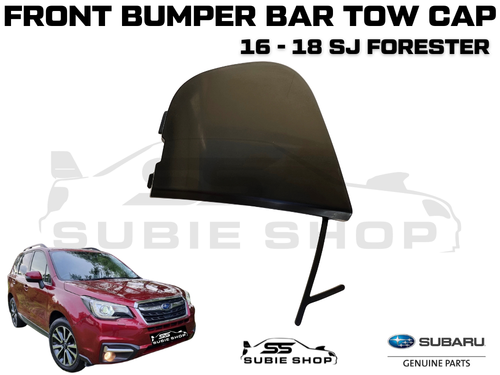 New GENUINE Subaru Forester 16 - 18 SJ Front Bumper Bar Tow Hook Cap ...