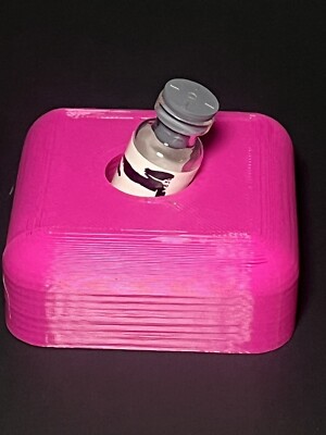 Botox Vial Holder 3D Printed, Magenta Plastic No More Spill. | eBay