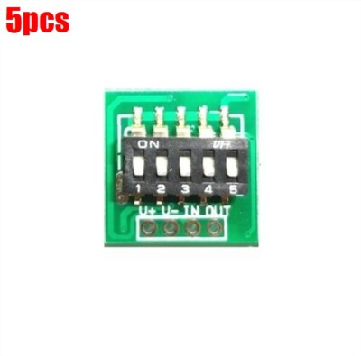 5Pcs Timer Switch Controller Module 10S-24H Steady Adjustable Delay ...