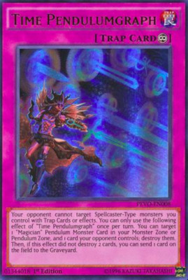 1X NM Time Pendulumgraph - PEVO-EN008 - Ultra Rare 1st Edition yugioh | eBay