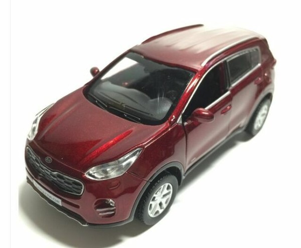 Kia Sportage Red 1 38 Scale Diecast Manufacture Portable Mini Car Toy ...
