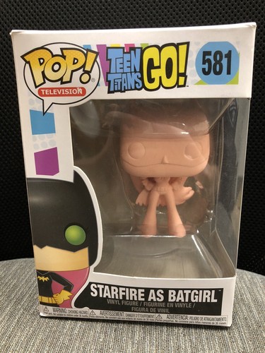 CUSTOM HAND PAINTED FUNKO POP DC STARFIRE AS BATGIRL PROTOTYPE M.U.S.C ...