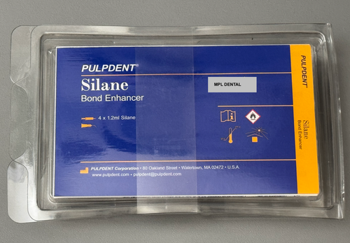 Pulpdent Dental Silane Bond Enhancer Kit REF: SIL 4x 1.2ML SYRG SHORT ...