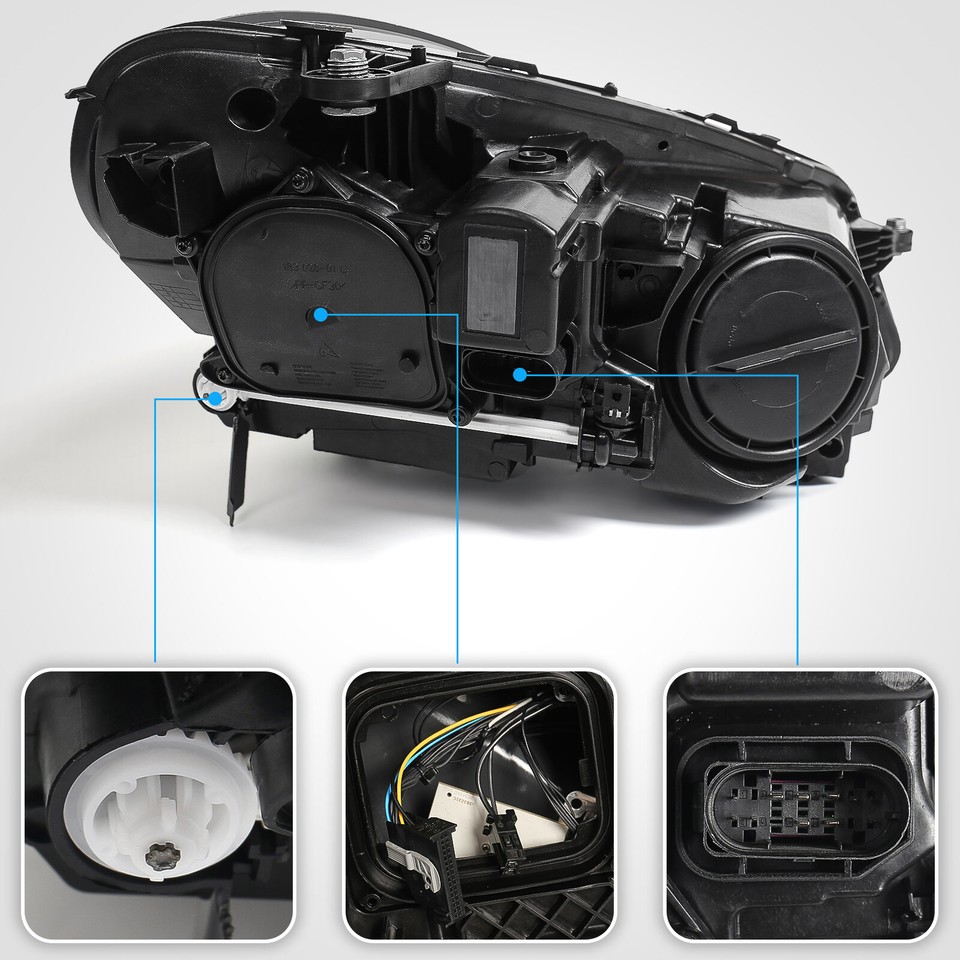 For Mercedes-Benz E250 E350 W212 S212 2014-2016 Full LED Headlight ...