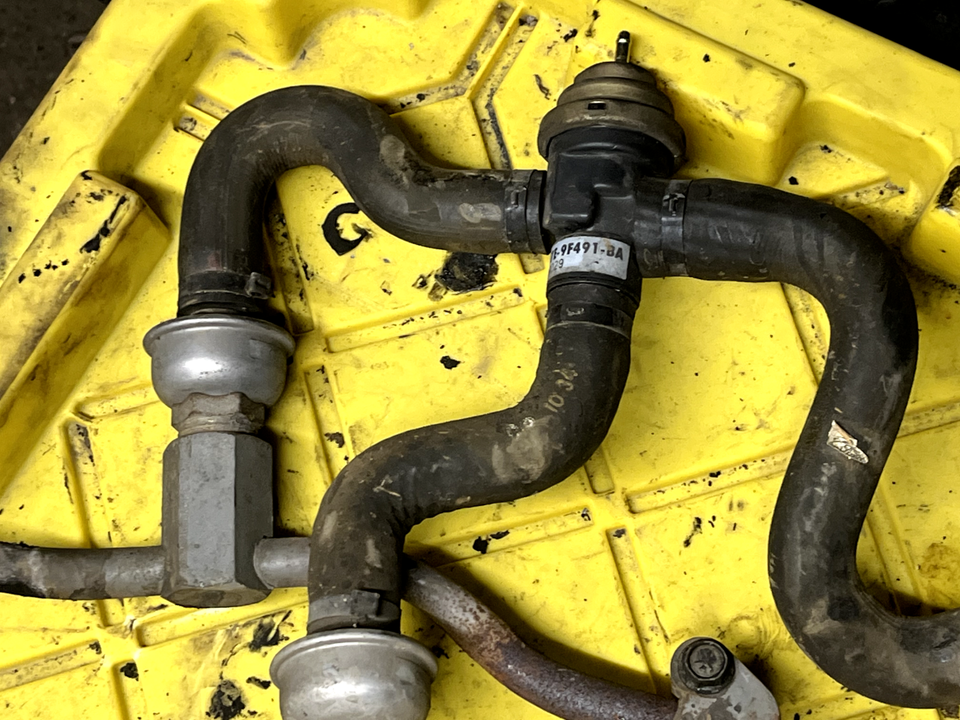94-95 Ford 351W Smog Air Injection Hose Pipes Solenoids F-150 F-250 5.8 ...