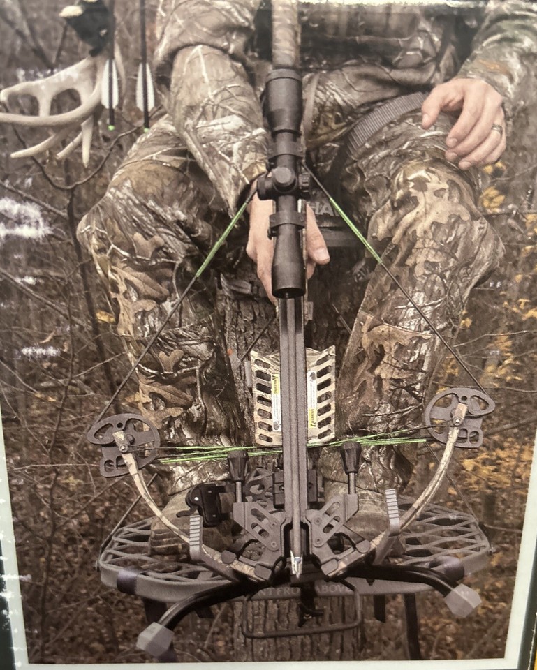 Hawk Kwik-Grab Crossbow Stand for Ground or Treestand Holder Cradle | eBay