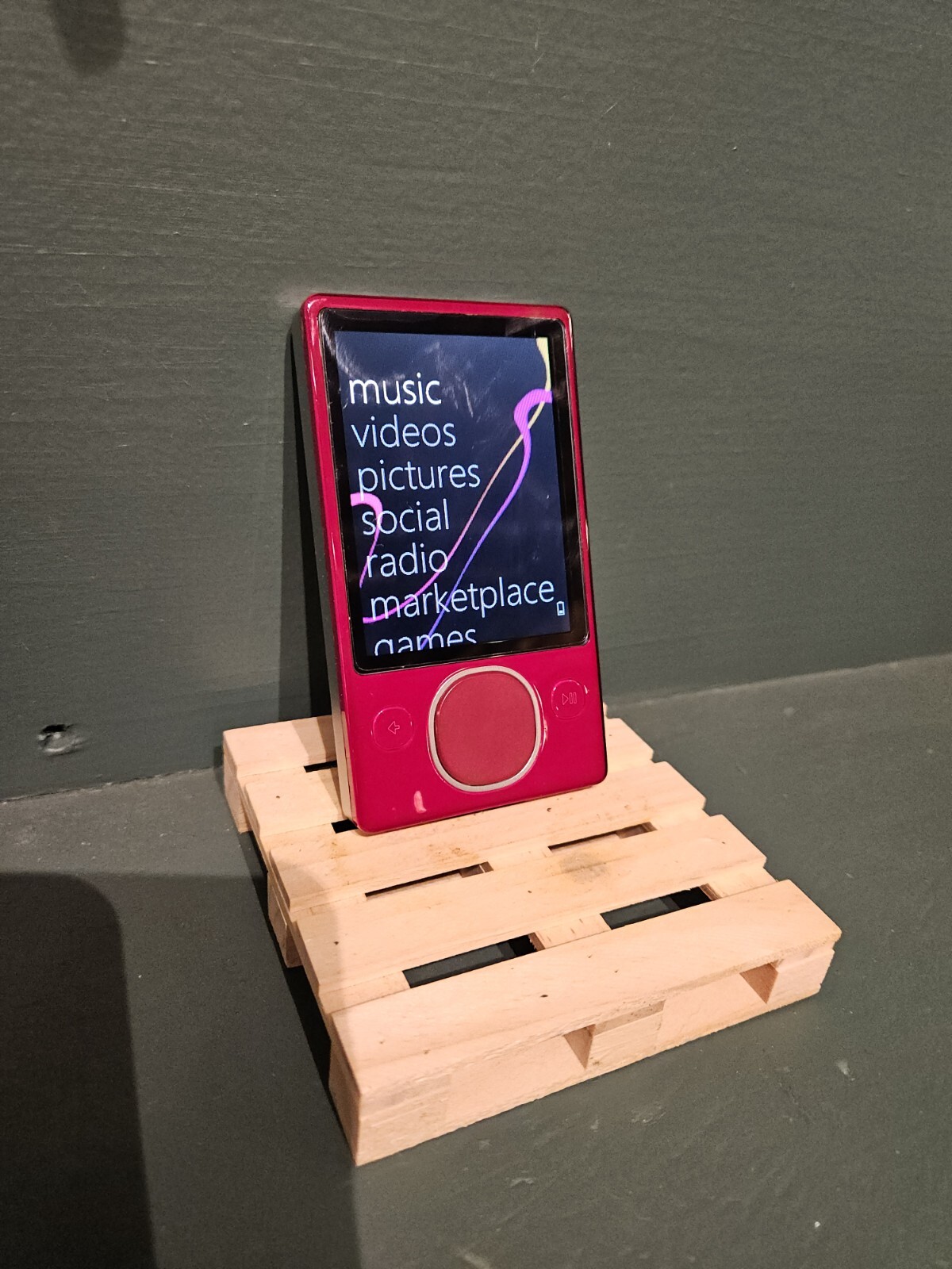 Microsoft Zune 120 Red (120 GB) Digital Media Player for sale online | eBay