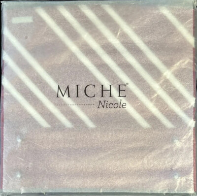 MICHE SHELL Only NICOLE Classic Pink Fuchsia And Cream White | eBay