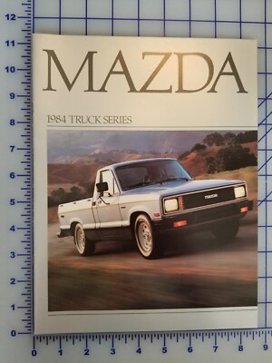 1984 Mazda Truck Pickup Brochure | eBay
