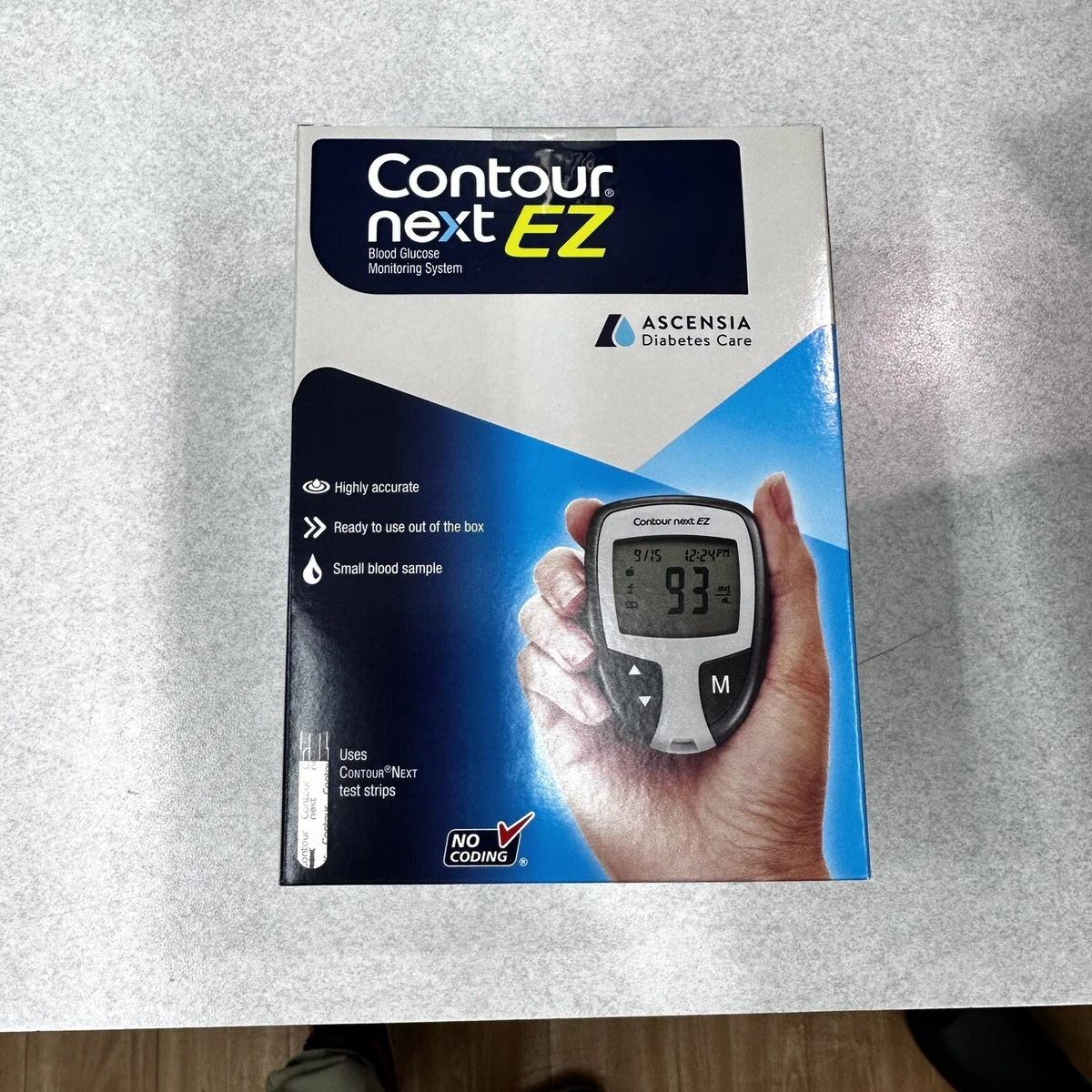 Contour Next EZ Blood Glucose Monitoring System Kit Proven, 40% OFF