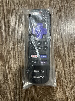 NEW OEM Genuine Philips Roku TV Remote Control Netflix Disney Plus ...