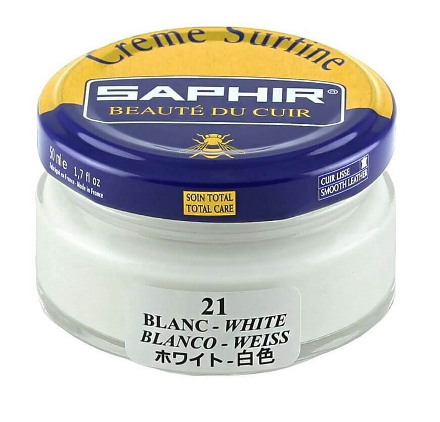 SAPHIR Cream Polish Shoe Boot Leather nourishing Beaute du Cuir Surfine ...