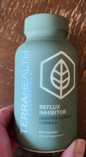 TERRA HEALTH ESSENTIALS REFLUX INHIBITOR DIGESTIVE SUPPORT FORMULA 90 ...
