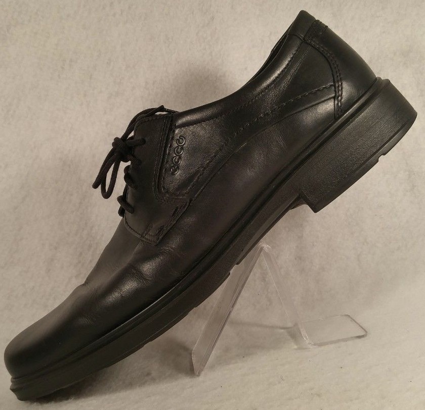 ECCO Berlin Black Leather Oxford Shock Point Comfort … - Gem