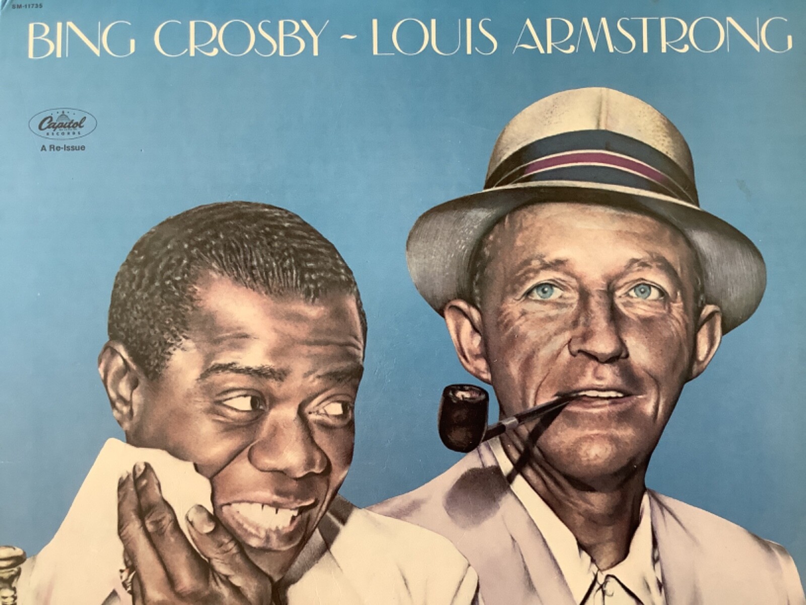 BING CROSBY & LOUIS ARMSTRONG Bing Crosby & Louis Armstrong 1977 M- LP ...