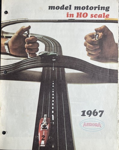 AURORA MODEL MOTORING in HO SCALE 1967 Catalog THUNDERJETS THE ...