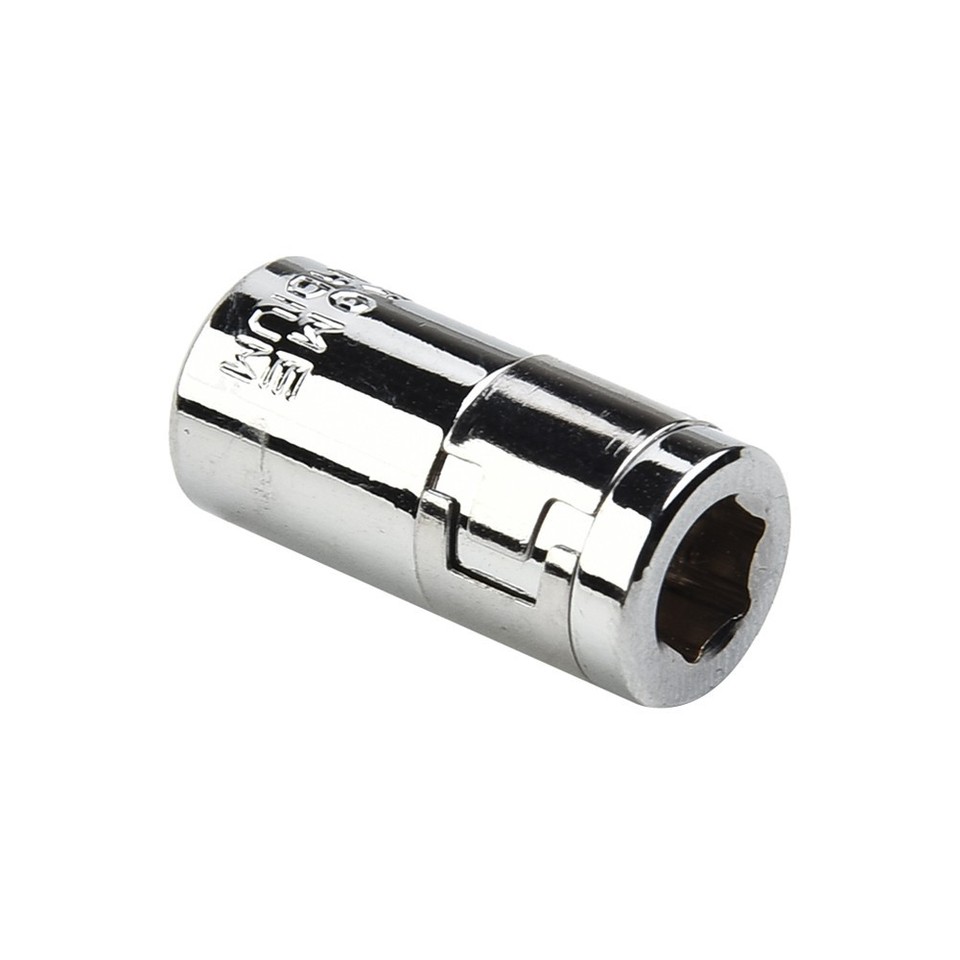 Drill Socket Adapter 1/4 Square Drive Chrome Vanadium Steel Quick ...